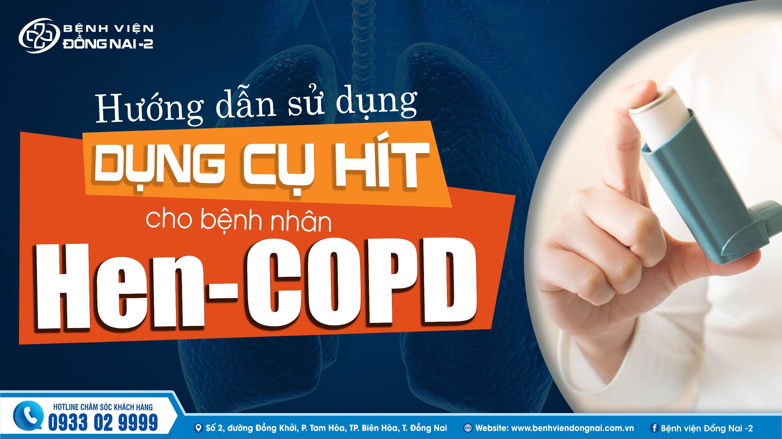 HƯỚNG DẪN SỬ DỤNG DỤNG CỤ HÍT CHO BỆNH NHÂN HEN- COPD - BỆNH VIỆN ĐỒNG ...